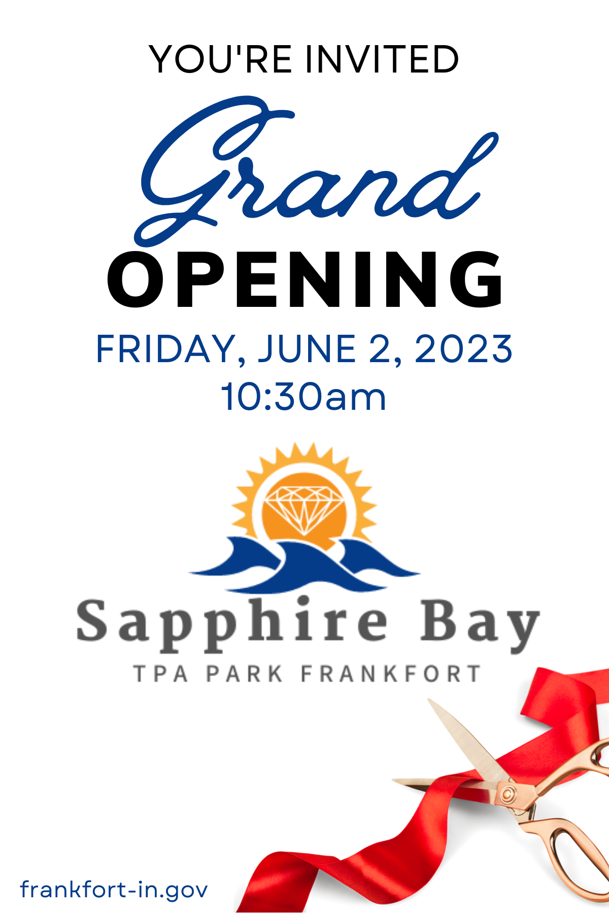 Sapphire Bay Aquatic Park at TPA Park / The City of Frankfort, Indiana